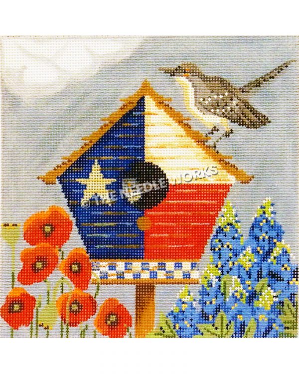 LARGE TEXAS THEMED SANTA – The Needle Works